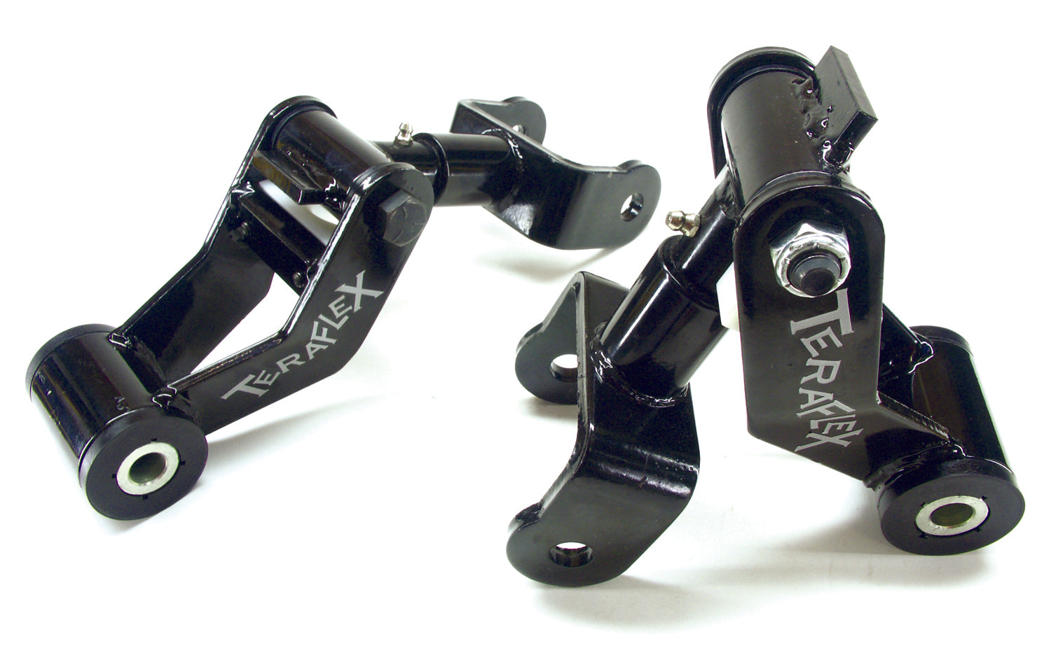 ~(11 lbs. 12X6X4)~ XJ Revolver Shackle Kit 84-01 Jeep Cherokee XJ Tera