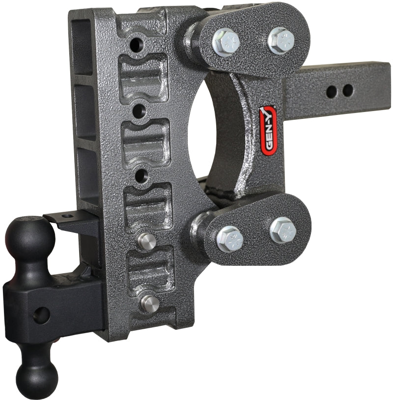 Gen-Y The Boss Torsion-Flex 2.5in Shank 9in Drop 21K Hitch w/GH-061 Du