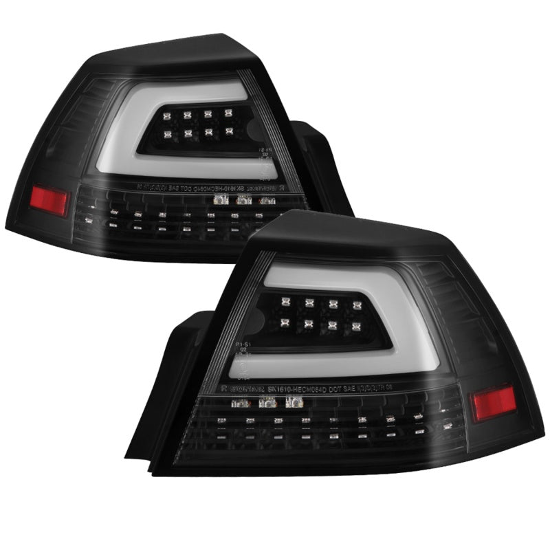 Spyder 08-09 Pontiac G8 Version 2 Light Bar LED Tail Lights - Black